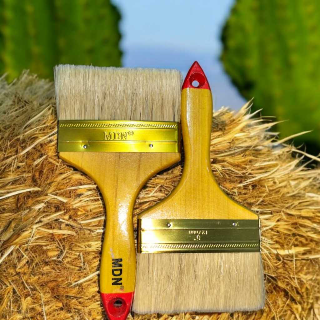 Jual Kuas Cat Mdn 5" Inch - Kuas Cat Tembok Kayu Besi - Paint Brush ...