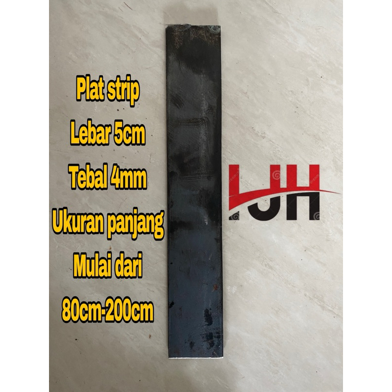 Jual Besi plat strip Lebar 5cm , tebal 4mm. potongan costum panjang ...