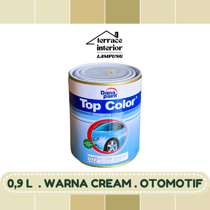Jual Cat Duco Top Color Warna Cream Glossy 1L ( AUTOMOTIVE LACQUER ...