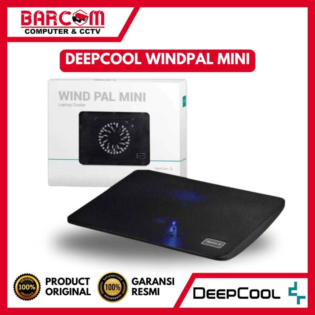 Jual COOLING PAD DEEPCOOL WINDPAL MINI COOLINGPAD LAPTOP - ORIGINAL ...