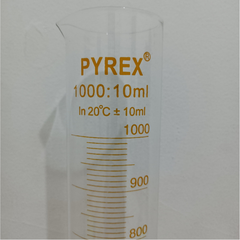Jual MEASURING CYLINDER GELAS UKUR PYREX 1000 ML | Shopee Indonesia