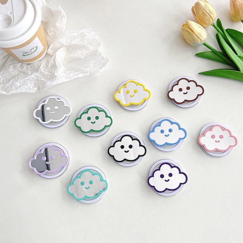 Jual Cloudy Mirror Popsocket Magnetic Magsafe Pop Awan Kaca [BIASA ...