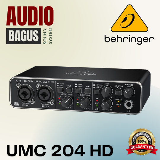 Jual BEHRINGER UMC204HD / UMC 204HD | Shopee Indonesia
