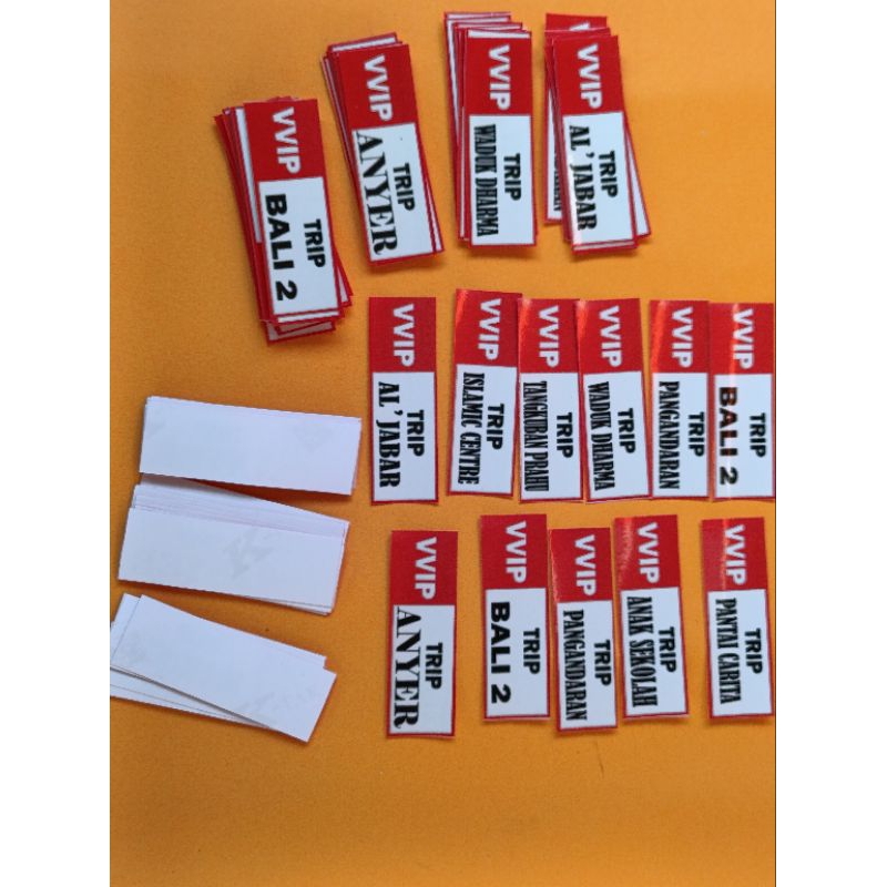 Jual STIKER BANNER VVIP | Shopee Indonesia