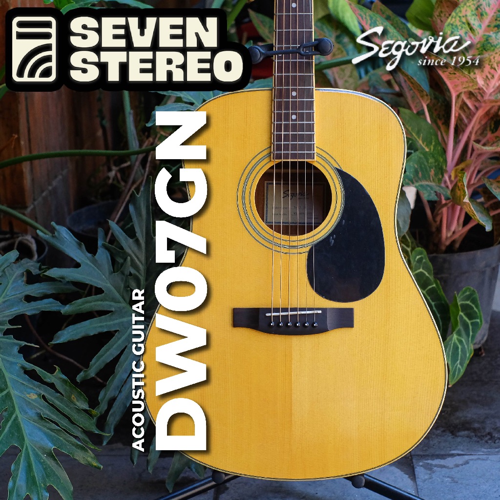 Jual Segovia DW07GN D-W 07 GN Gitar Akustik Elektrik Bonus Gigbag | Shopee Indonesia
