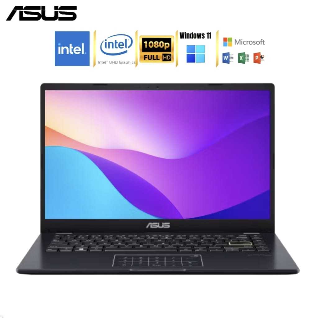 Jual Laptop Asuz E410KA-FHD INTEL CELERON N4500 4GB/256GB SSD 14 ...