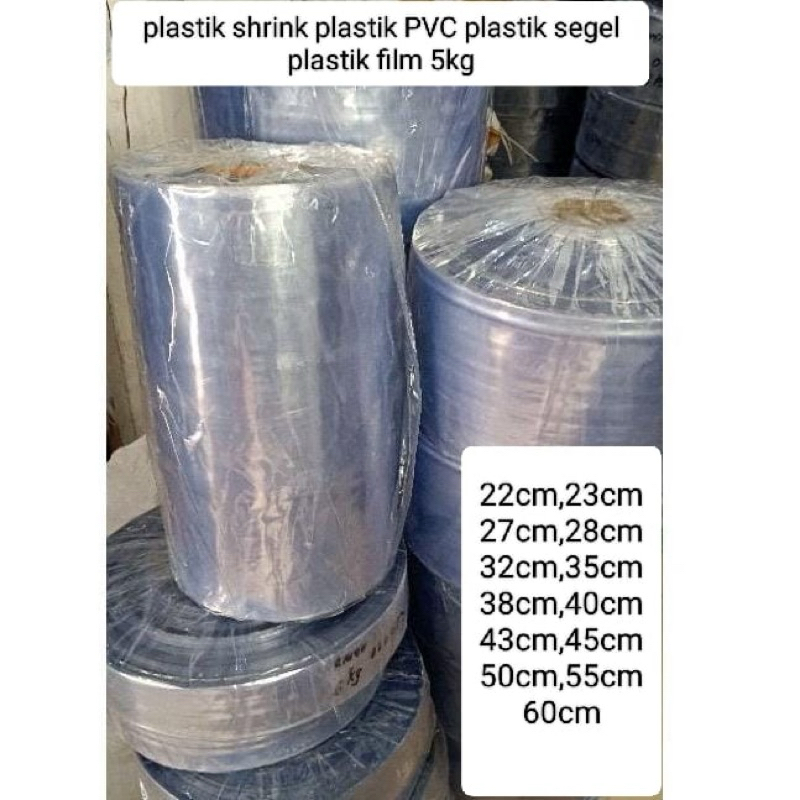 Jual plastik pvc/ plastik shrink/plastik segel/plastik parcel /plastik ...