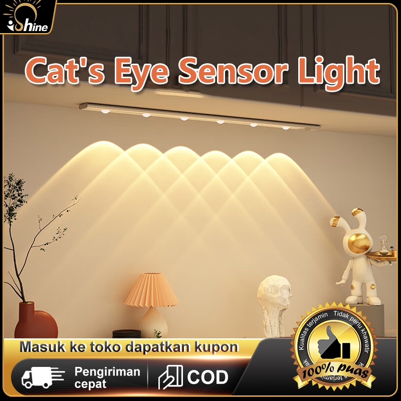 Jual 【Garansi 10 tahun】Lampu Sensor gerak Dimmable Mata Kucing ...