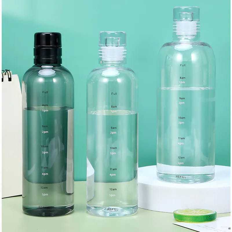 Jual Botol Minum Aesthetic Water Bottle Termos Botol Bening Estetik ...