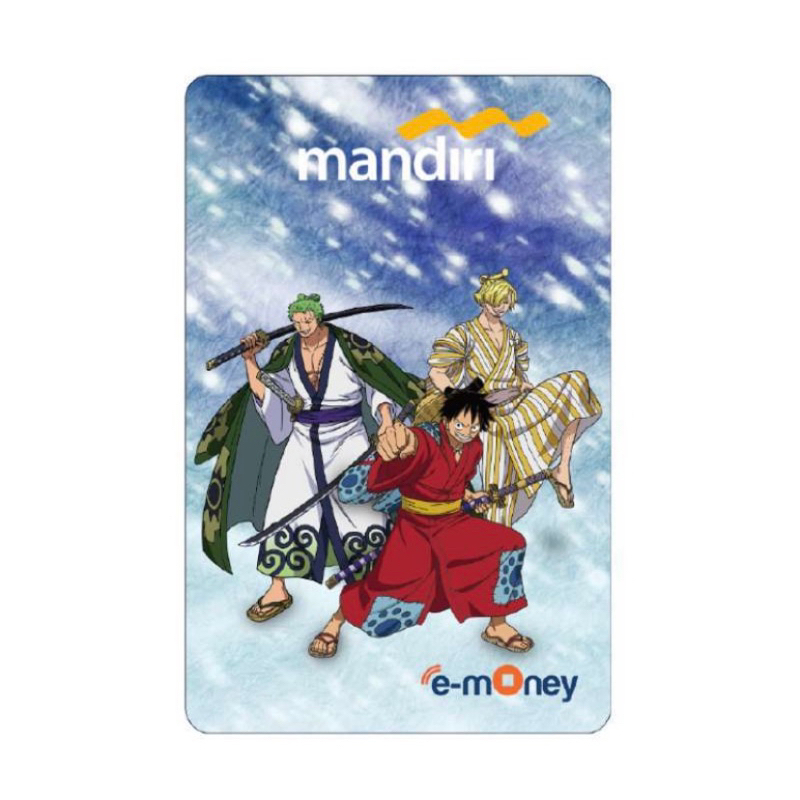 Jual Mandiri Emoney One Piece Limited Edition | Shopee Indonesia