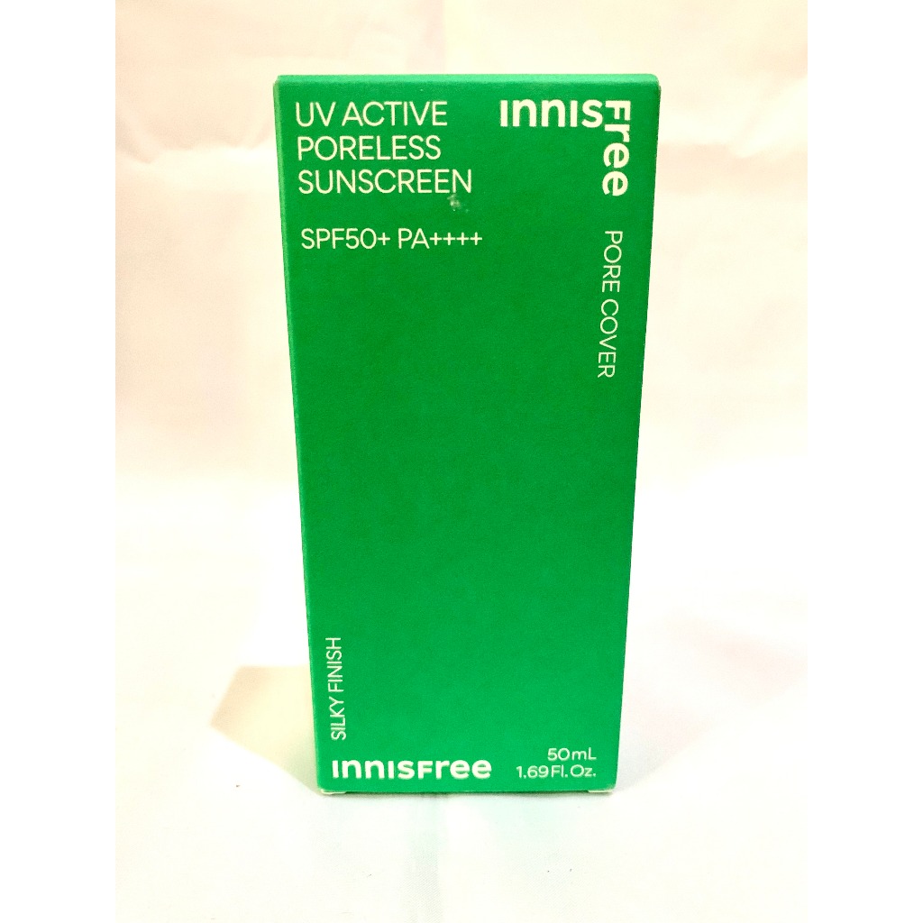 Jual Innisfree UV Active Poreless Sunscreen SPF50+ PA++++ 50ml | Shopee Indonesia