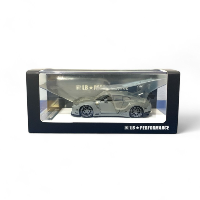 Jual Old Time 1/64 Nissan Skyline GTR R35 Zero Fighter Grey Openable ...