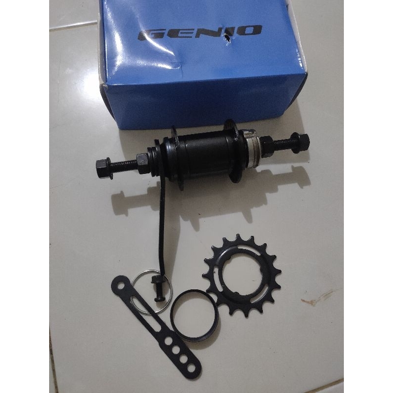 Jual hub torpedo bmx fixie genio hitam 36h | Shopee Indonesia