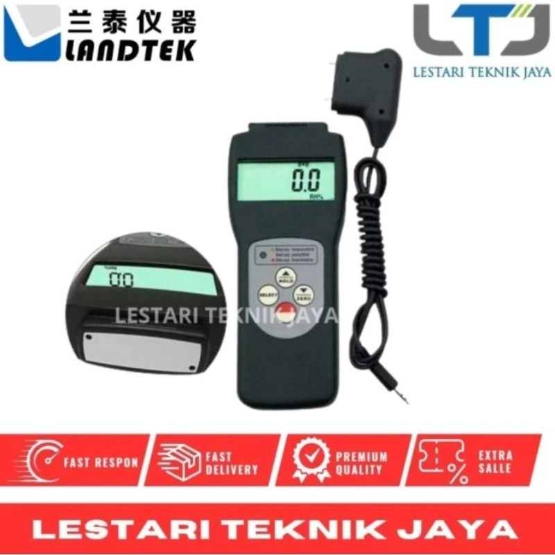 Jual Moisture Meter MC-7825PS Wood Concrete Soil Landtek MC7825PS ...