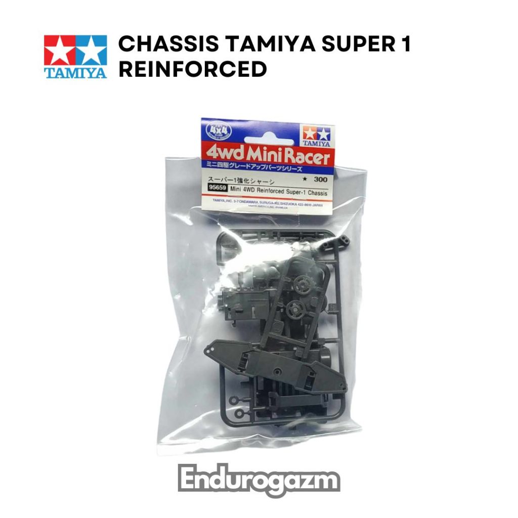 Jual Tamiya 95659 Mini 4WD Reinforced Super 1 Chassis Original | Shopee ...