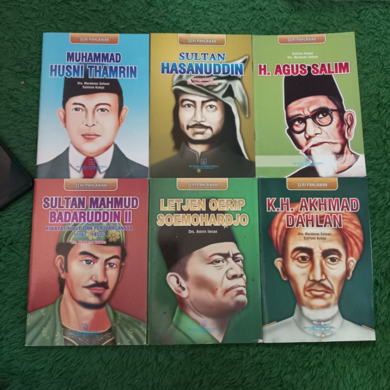 Jual ORIGINAL BUKU SERI PAHLAWAN SULTAN MAHMUD BADARUDDIN 2 LETJEN OERIP SOEMOHARDJO K.H. AKHMAD ...