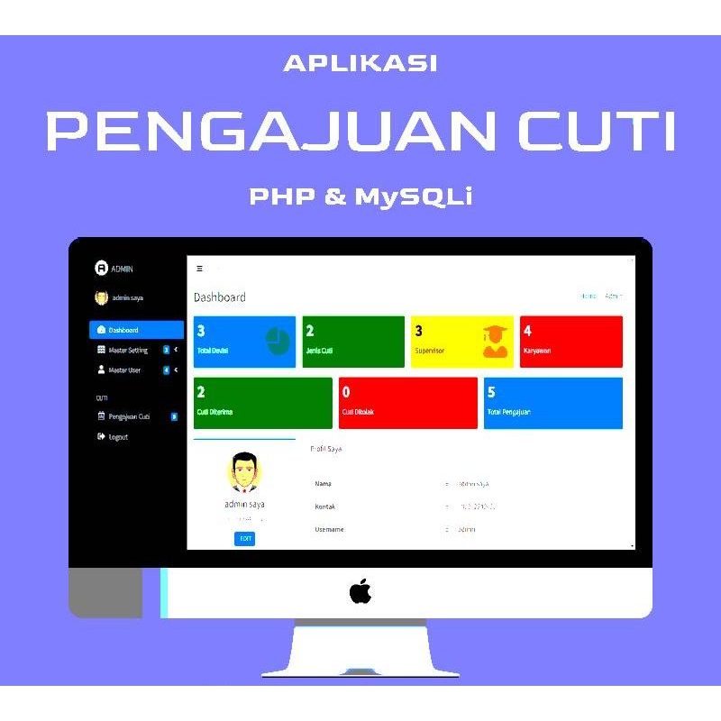 Jual Source Code Aplikasi Pengajuan Cuti Karyawan Berbasis Website ...