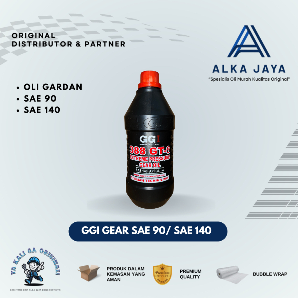 Jual OLI GGI GEAR SAE 90 / SAE 140 1000 ML, OLI TRANSMISI & GARDAN GGI | Shopee Indonesia