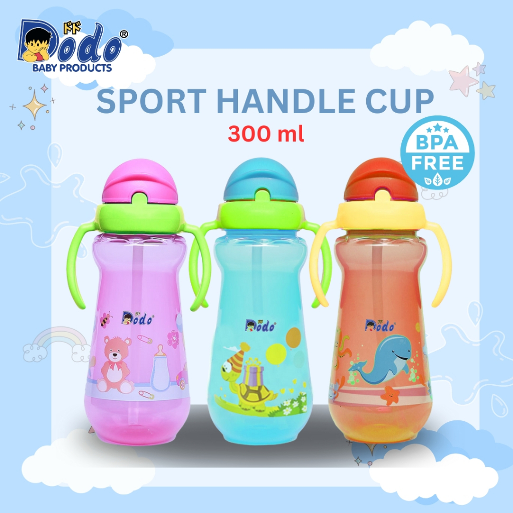 Jual SPORT HANDLE CUP BIG 300ml / Botol Minum Anak | Shopee Indonesia