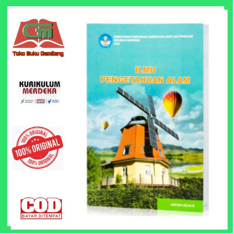 Jual BUKU ILMU PENGETAHUAN ALAM ( IPA ) UNTUK SMP/MTS KELAS 9 KURIKULUM ...