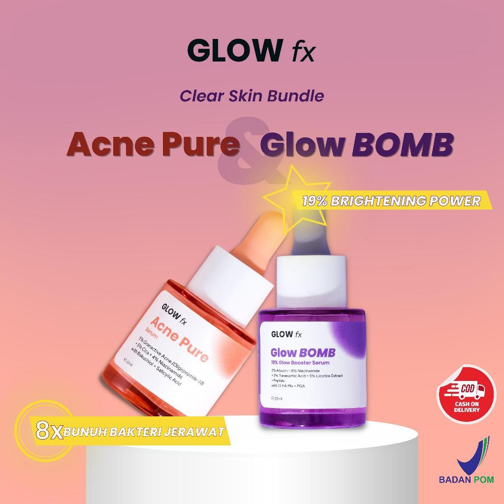Jual [FREEGIFT] GLOW FX Glow Bomb Serum | Acne Pure Serum - GLOW FX Acne Pure Serum Glowfx ...