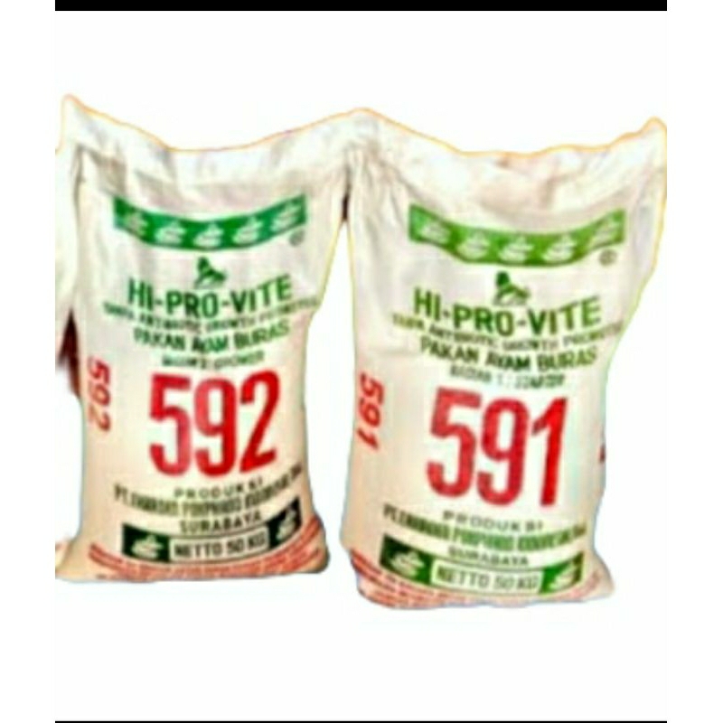 Jual PAKAN AYAM BANGKOK ANAKAN 592 DAN 591 HI PRO VITE 1 KG | Shopee ...