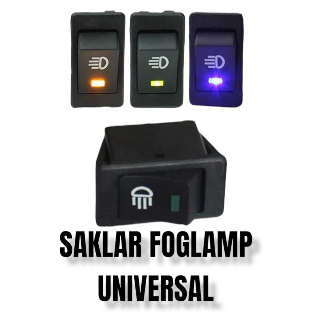 Jual Saklar Switch Foglamp Lampu Tembak Mobil Universal Semua Mobil ...