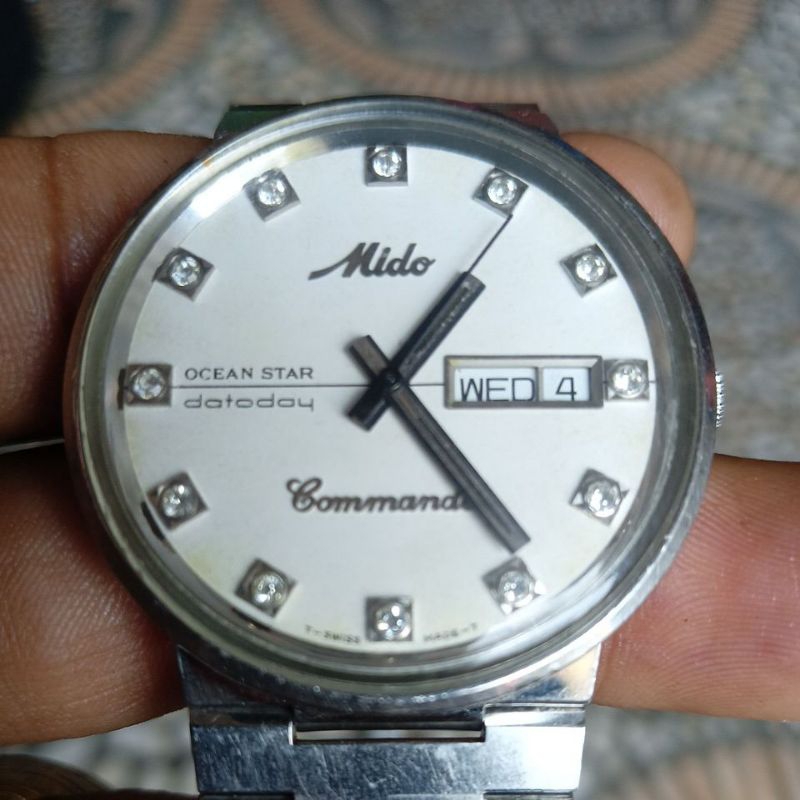 Jual jam mido commander ocean star full original bekas | Shopee Indonesia