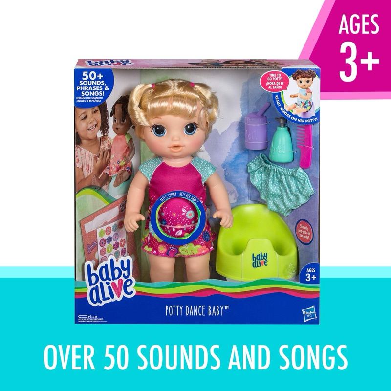 Jual BABY ALIVE POTTY DANCE BABY ORIGINAL BABY ALIVE MAINAN BONEKA BAYI ...