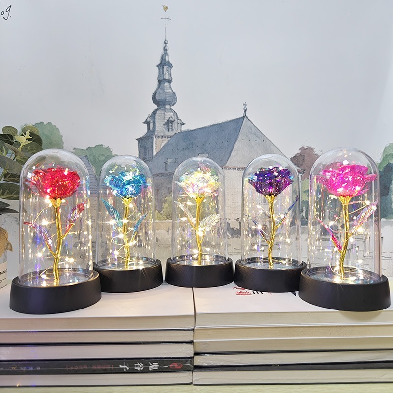 Jual LAMPU LED BUNGA MAWAR HIASAN RUANGAN KAMAR / DEKORASI DENGAN ...