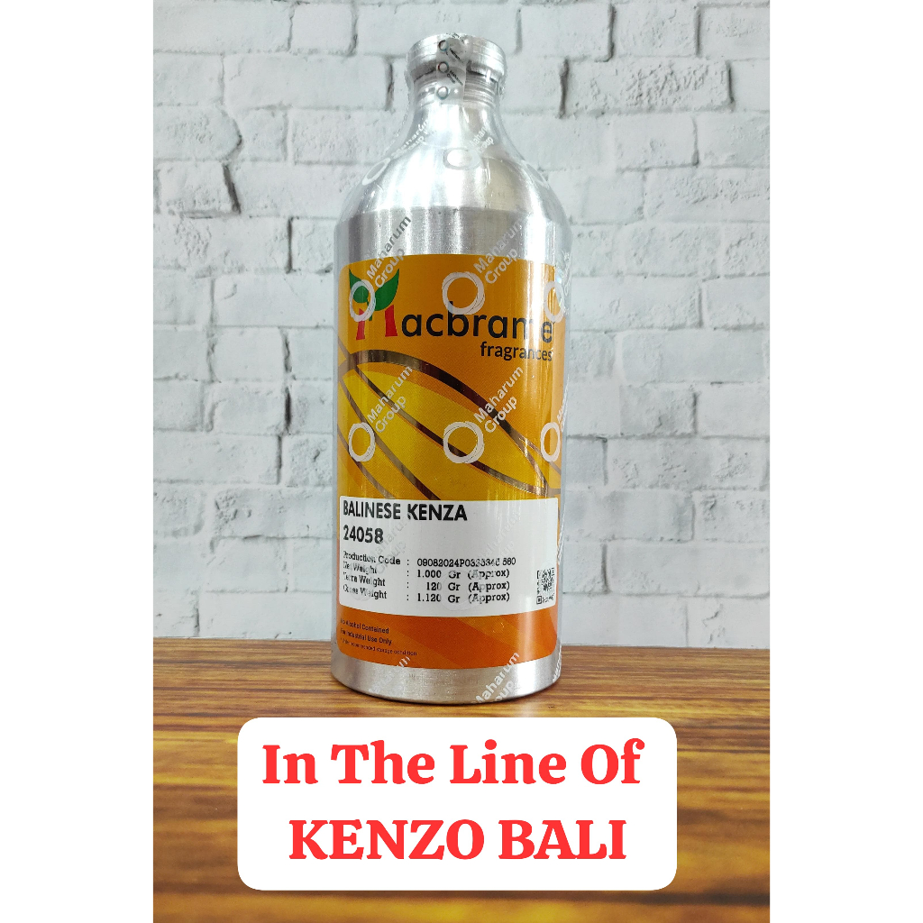 Jual BALINESE KENZA BY MACBRAME KEMASAN SEGEL KALENG 1KG ( ORIGINAL ...