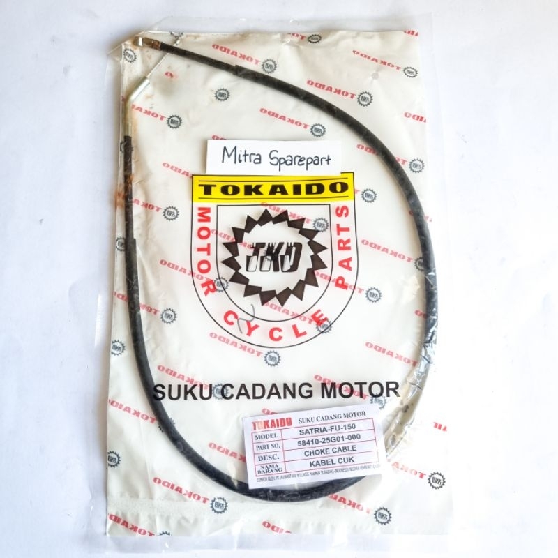 Jual KABEL CUK/ CHOKE - TOKAIDO - SATRIA FU 150, SATRIA BARONG | Shopee Indonesia