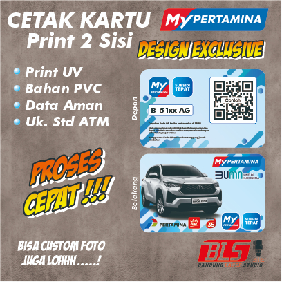 Jual CETAK KARTU MY PERTAMINA BAHAN PVC / PRINT UV | Shopee Indonesia