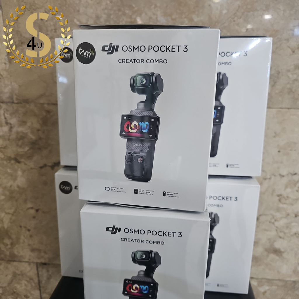 Jual Osmo Pocket 3 Creator Combo - Pocket Gimbal Camera Original GARANSI TAM | Shopee Indonesia