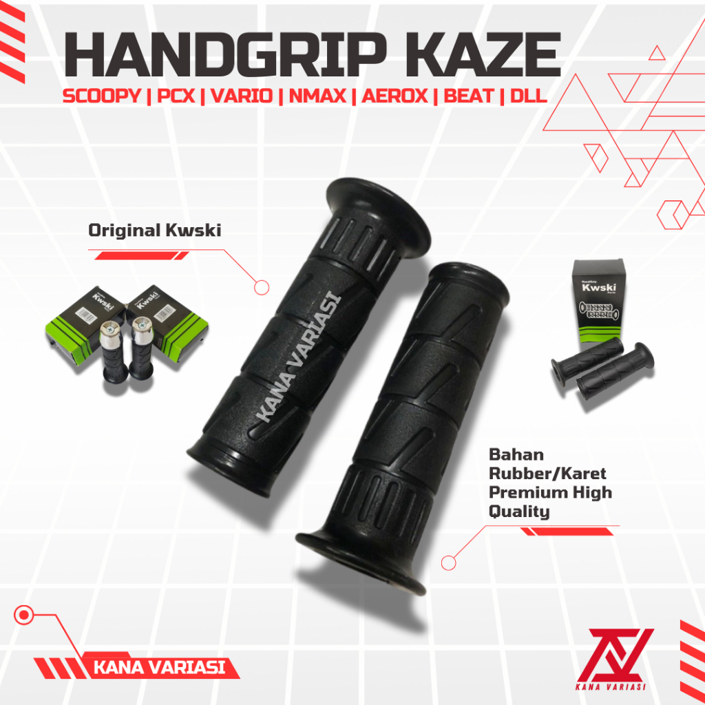 Jual Handgrip Kaze Original Kawasaki Set Jalu Pcx Universal Semua Motor ...