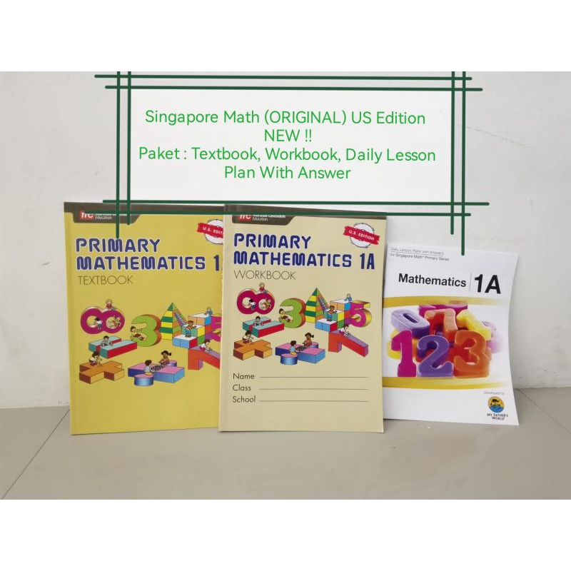 Jual Singapore Math / Original / Matematika Singapore / US Edition ...