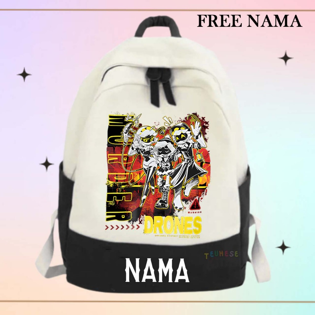 Jual (FREE NAMA) TAS backpack ransel anak sekolah tk sd motif karakter ...