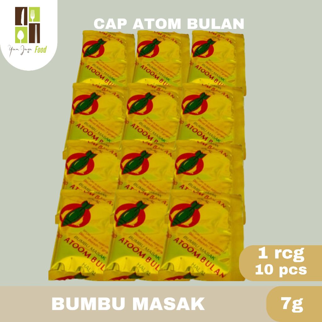 Jual Bumbu Masak Cap Atom Bulan / Seasoning / Penyedap Rasa / Bumbu ...