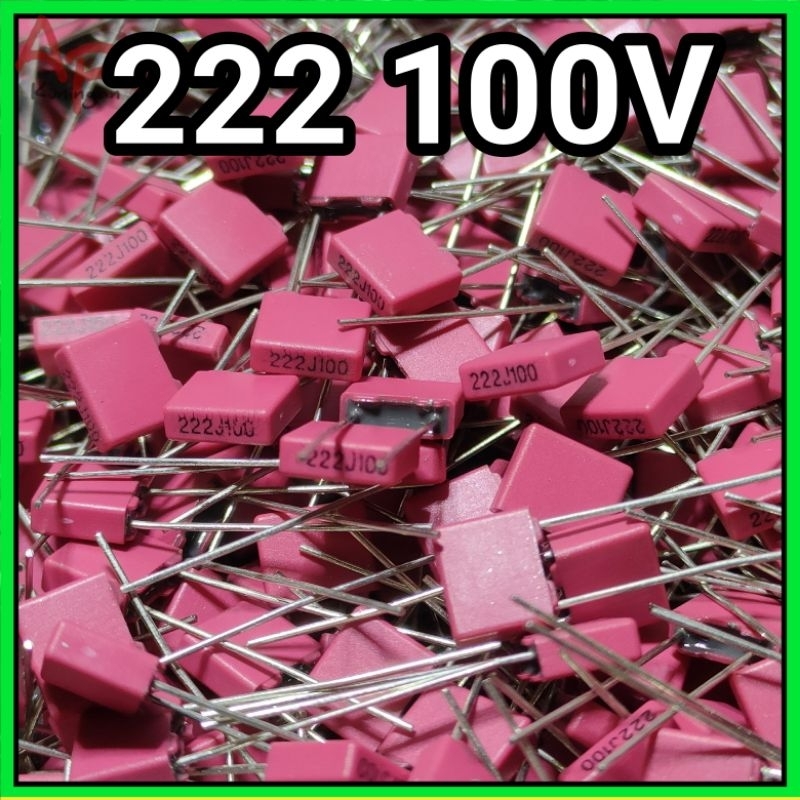 Jual 10pcs capacitor mkm kapasitor 2n2 2,2n 222j 222 kualias bagus ...