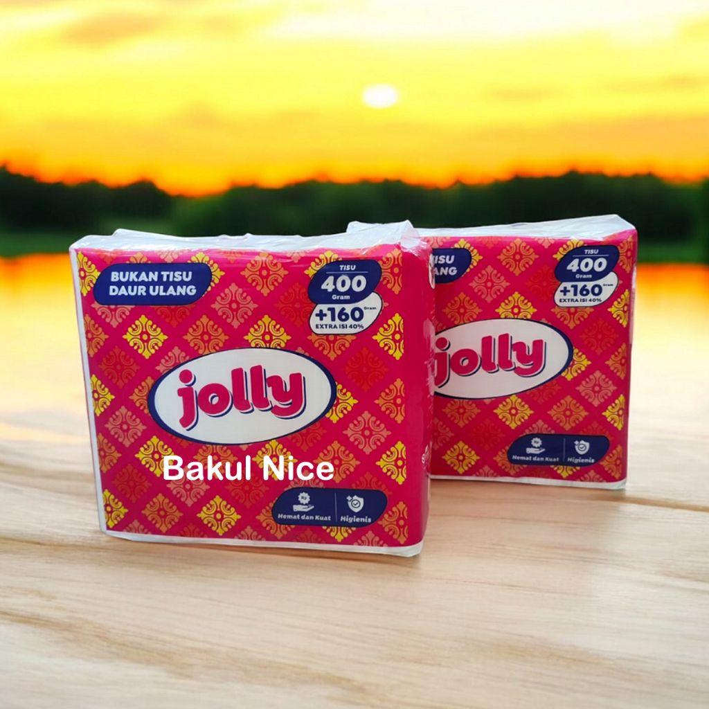 Jual Tissue JOLLY 560 gram 2ply Kemasan Baru ada Batik nya Tisu KILOAN ...