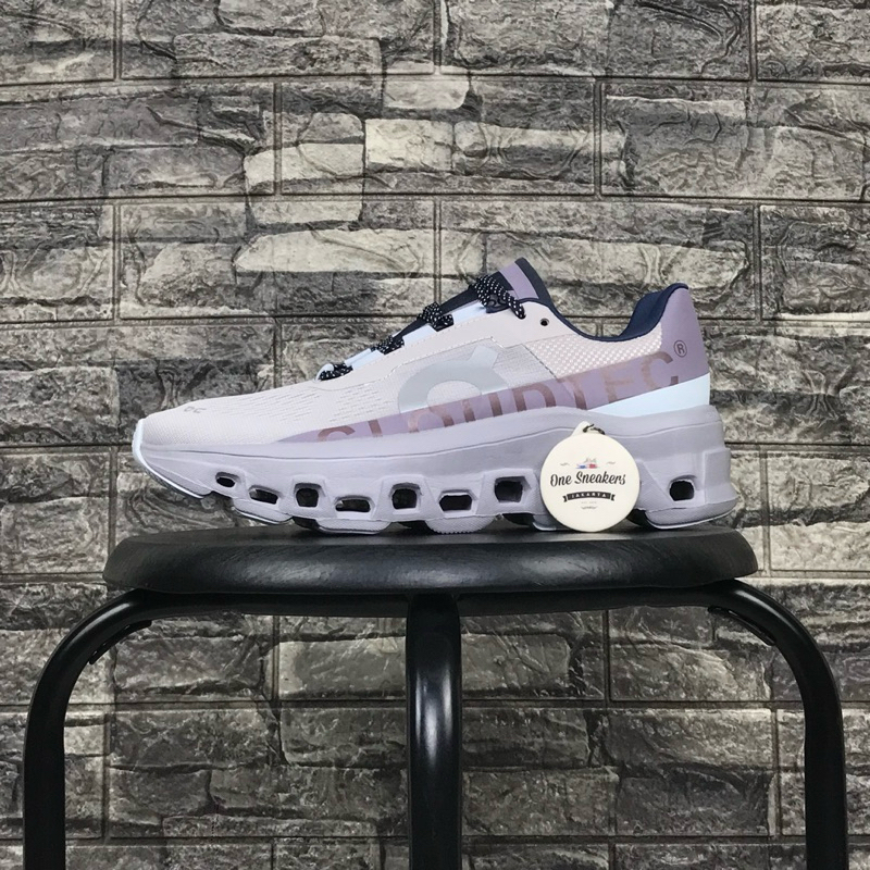 Jual ON RUNNING CLOUD MONSTER "CINDER FOG" | Shopee Indonesia