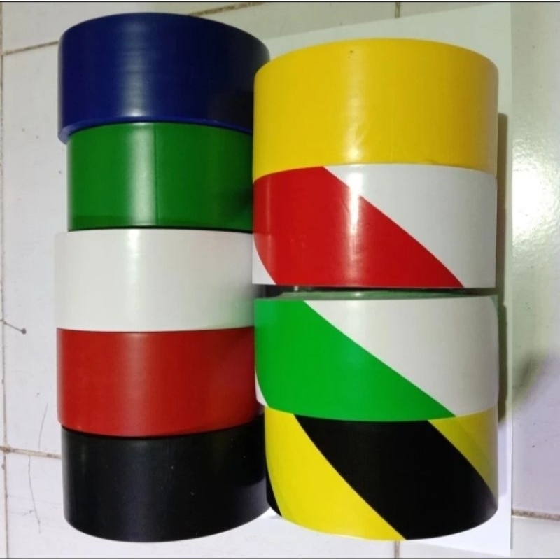 Jual Lakban Lantai Floor Markhing Tape - isolasi Lantai Vinyl 2" x 33 M | Shopee Indonesia