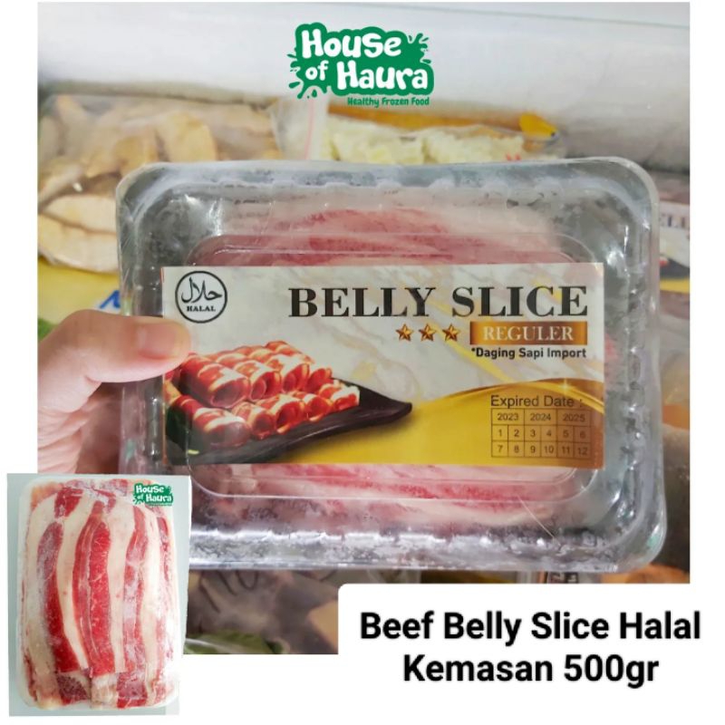 Jual Beef Belly Slice / Blade Slice / Belly Premium / Belly wagyu ...