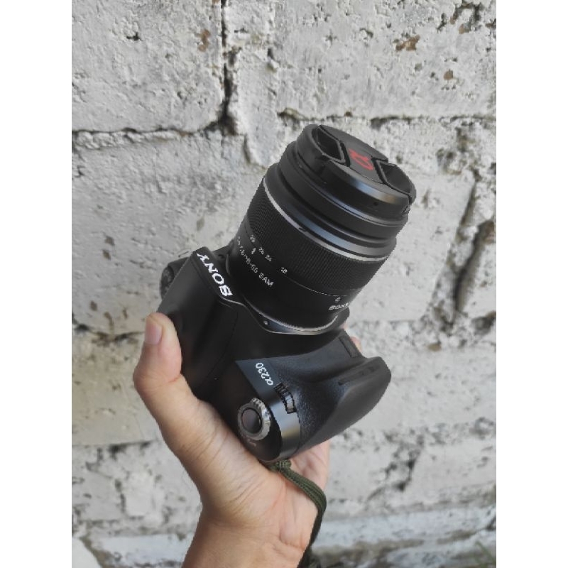 Jual Sony alpha a230 DSLR Tidak Vignet Fullset | Shopee Indonesia