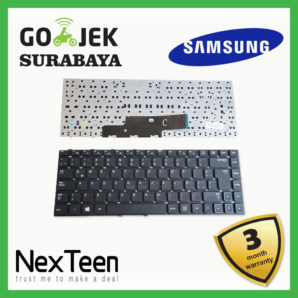 Jual Keyboard Laptop Samsung NP300, 300E4A 300V4A 300e4x 305e4A 305v4A ...