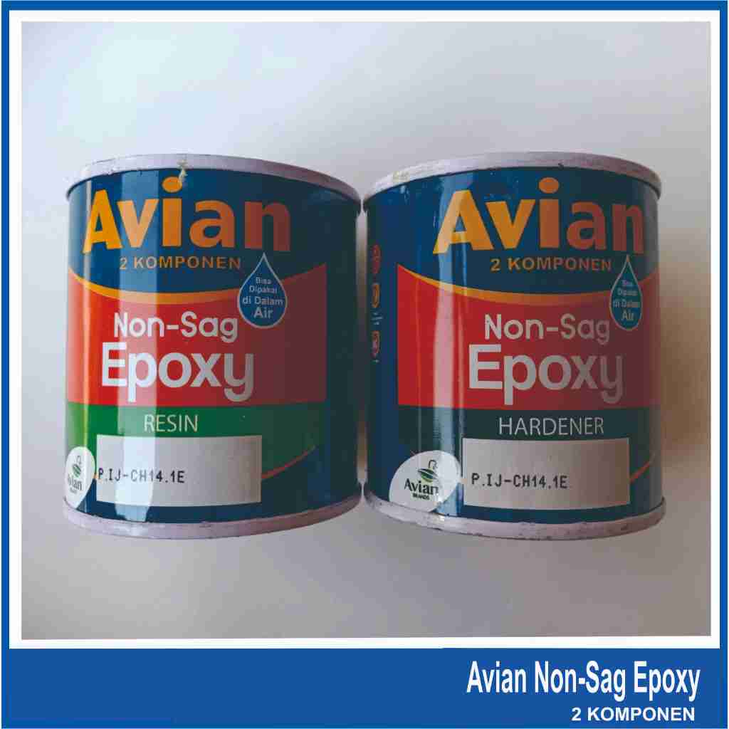 Jual Lem Epoxy Avian Non Sag Dua komponen 800 gram | Shopee Indonesia