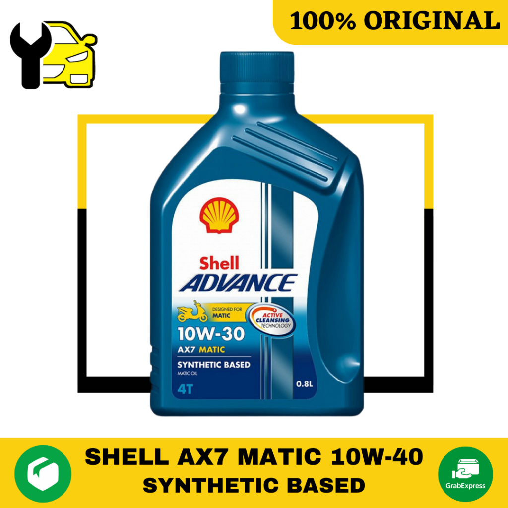 Jual Shell Advance AX7 Matic 10W-30 0.8L | Shopee Indonesia