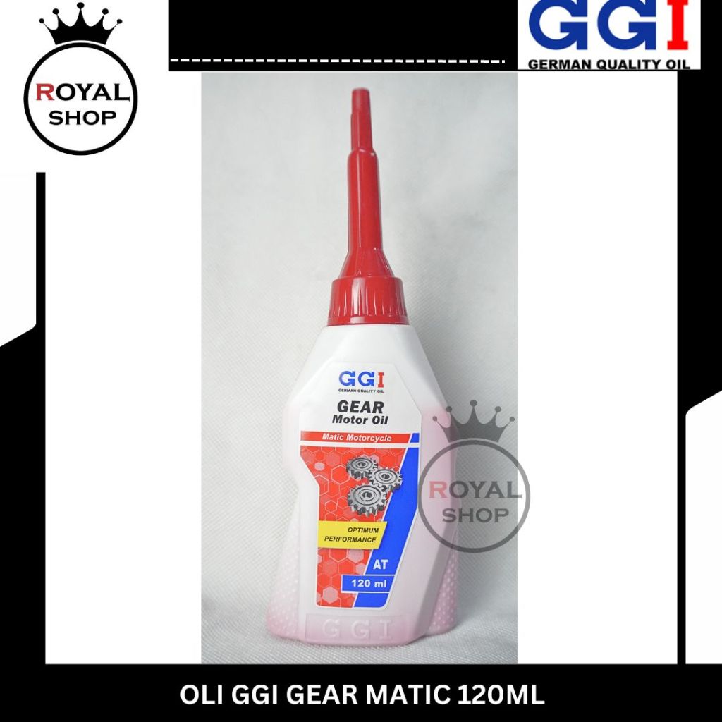 Jual GGI Gear Matic Oil Oli Gardan Gearbox Scooter cc 120 mL | Shopee ...