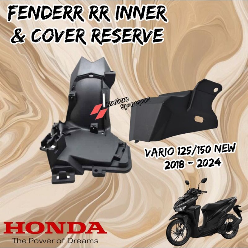 Jual SPAKBOR KOLONG COVER TABUNG RADIATOR 1 SET VARIO 125 150 160 ...