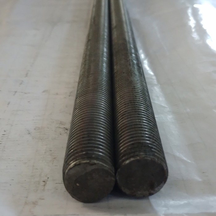 Jual AS DRAT 1" X 1METER/TREADED STUD/LONG DRAT/BAUT FULL DRAT | Shopee ...